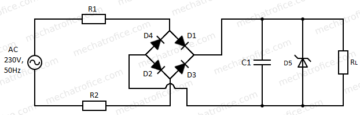 Transformer less Capacitor DC power supply circuit and design ...